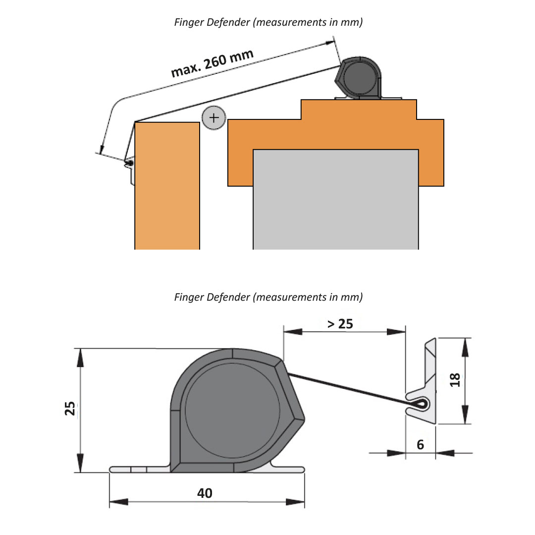 Finger Defender : Discreet Anti Finger Trapping Device - fingerkeeper.co.uk